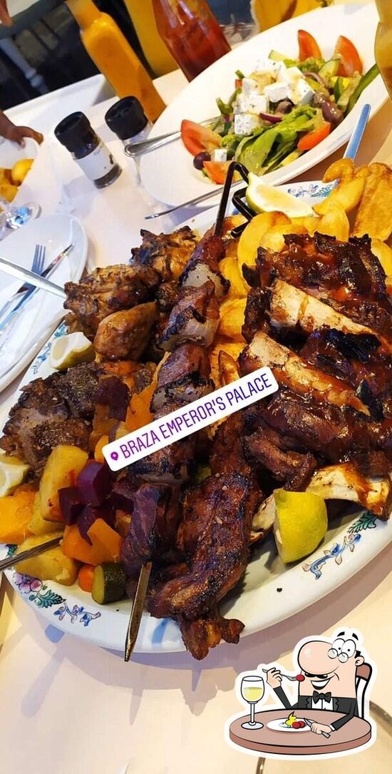 Menu at Braza Emperors Palace restaurant, Kempton Park