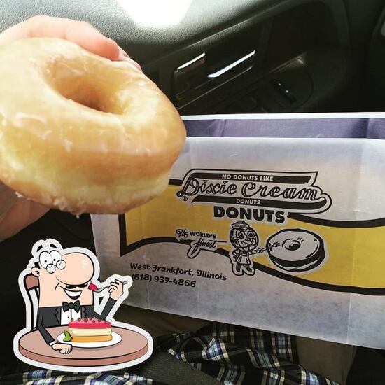 Menu at Dixie Cream Donut Shop restaurant, West Frankfort