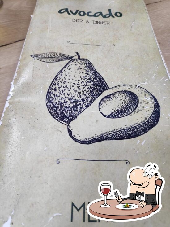 Menu at Restaurant Avocado, Plovdiv
