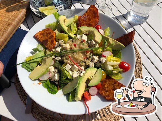 Menu at Barco Beach, Sainte-Maxime