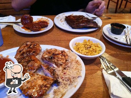 Menu at Hog Heaven BBQ, Canton