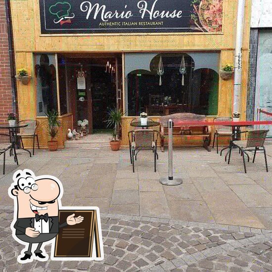 Menu at Mario House restaurant, Barrow-in-Furness