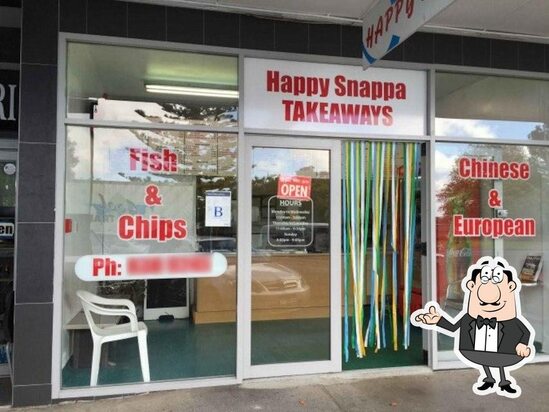 Menu at Happy Snappa restaurant, Auckland