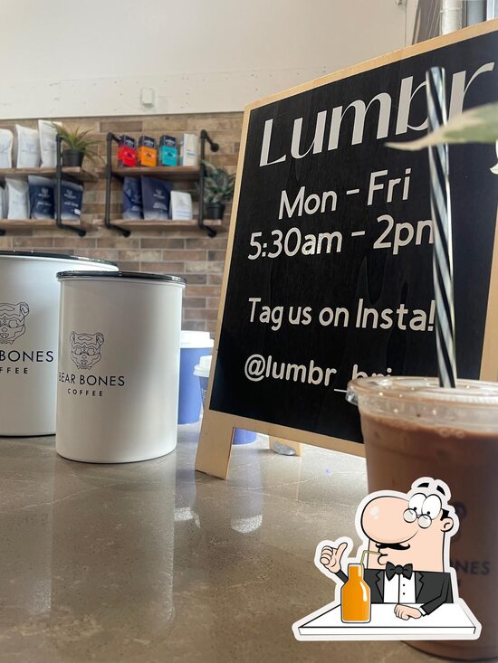 Menu at Lumbr Cafe, Sumner
