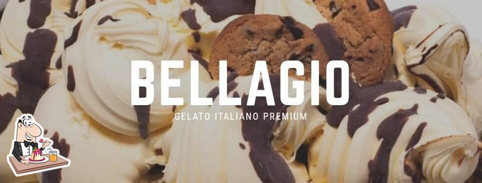 Menu at Bellagio Gelato Italiano Premium restaurant, Cabo Frio