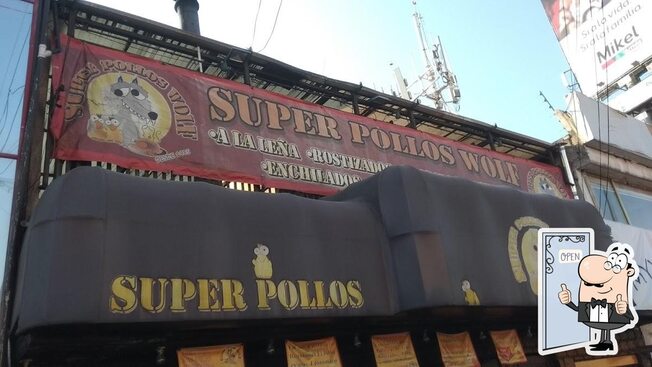Carta del restaurante Super Pollos Wolf, Ciudad del México