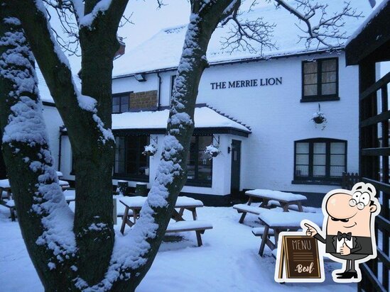 Menu at The Merrie Lion pub & bar, Fenny Compton