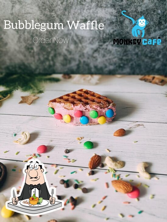 Menu at Monkey café, Virudhunagar