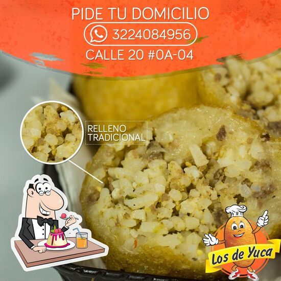 Carta del restaurante Los del Yuca, Cúcuta