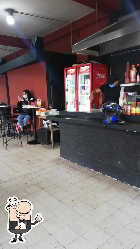 Menu at Pingos Caffe cafe, Mexico City