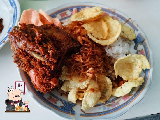 Menu at Nasi Ulam Garuda restaurant, West Jakarta, Jl. Prof. Dr ...