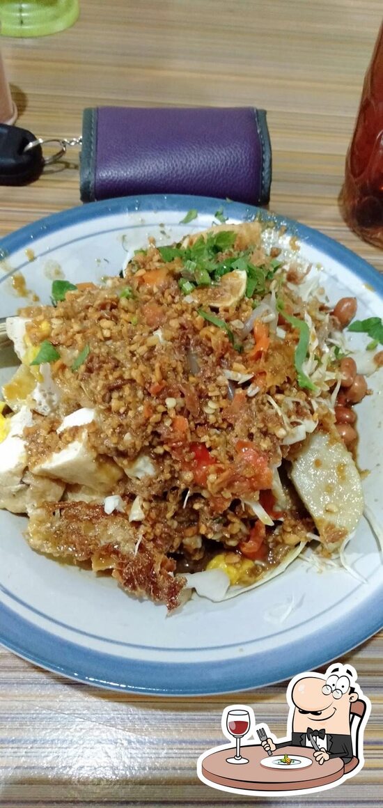 Menu at Tahu Gimbal Pak Sentot restaurant, Semarang