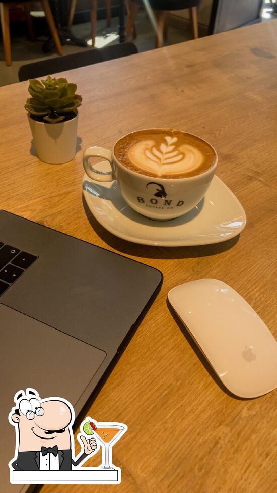 Menu at Bond Coffee Co’Fulya, Istanbul