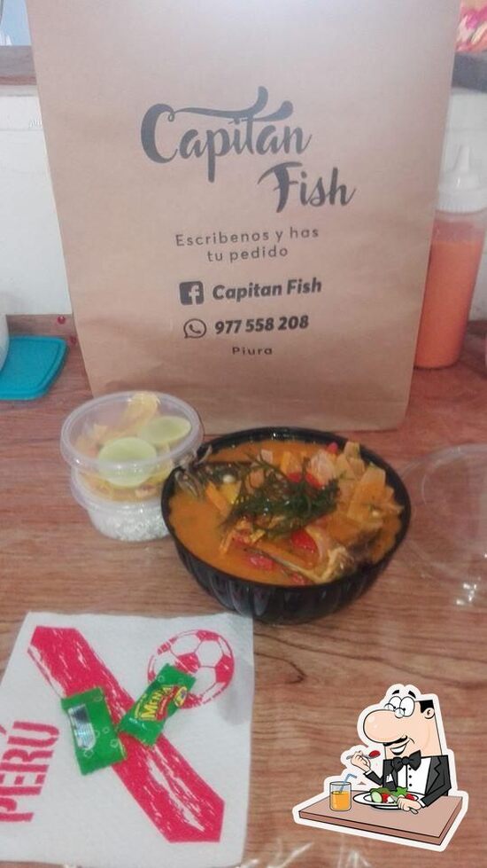Menu at Capitan Fish restaurant, Piura, AV GRAU 1705 Urb san Jose MZ "K ...
