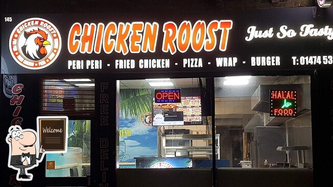 Menu at Chicken Roost restaurant, Gravesend