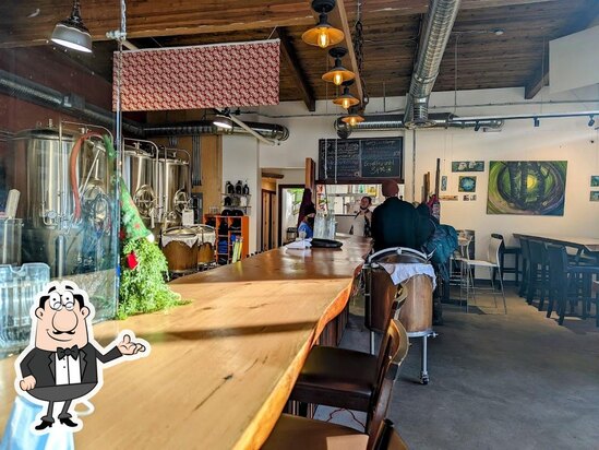 Menu at Devils' Bath Brewing Co. restaurant, Port McNeill