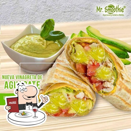 Carta del restaurante Mr Smoothie Colombia, Colombia