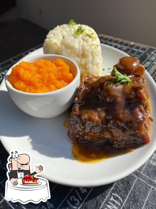 Menu at Pitso's Kitchen restaurant, Cape Town