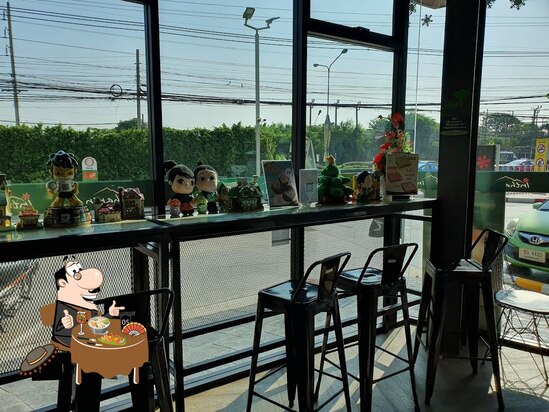 Menu at Intanin coffee สาขา ปั๊มนำมันบางจาก cafe, Bangkok