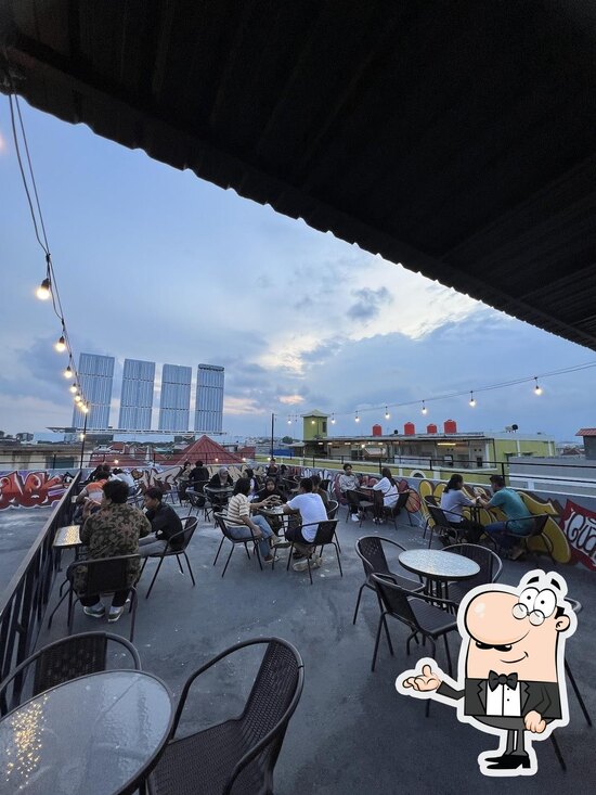 Menu at Exco Rooftop Cafe, Batam