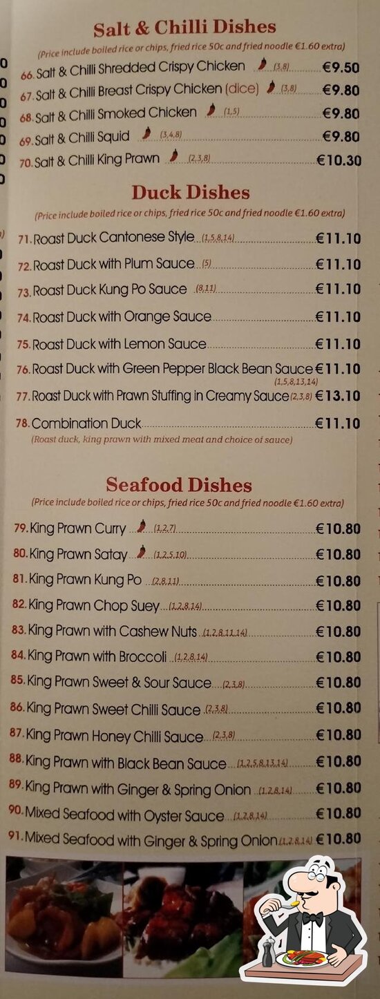 Gem Chinese Takeaway, Navan - Restaurant menu, prices and reviews