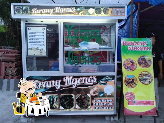 Menu at Seafood Kerang Ngenes restaurant, Serang