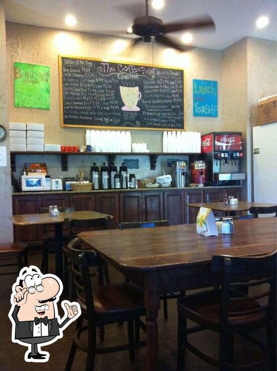 Menu at Coffee Bean cafe, Monroe