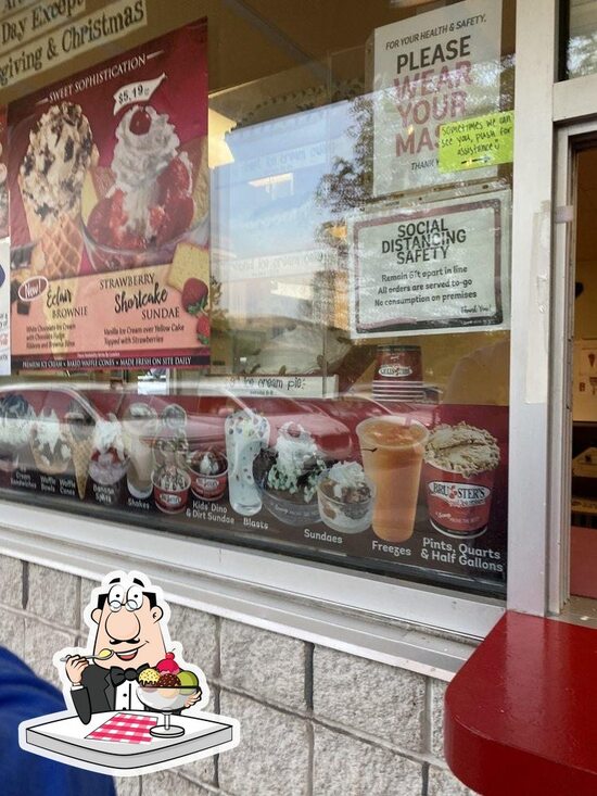 Menu at Brusters, Seven Fields, 300 Northpointe Cir