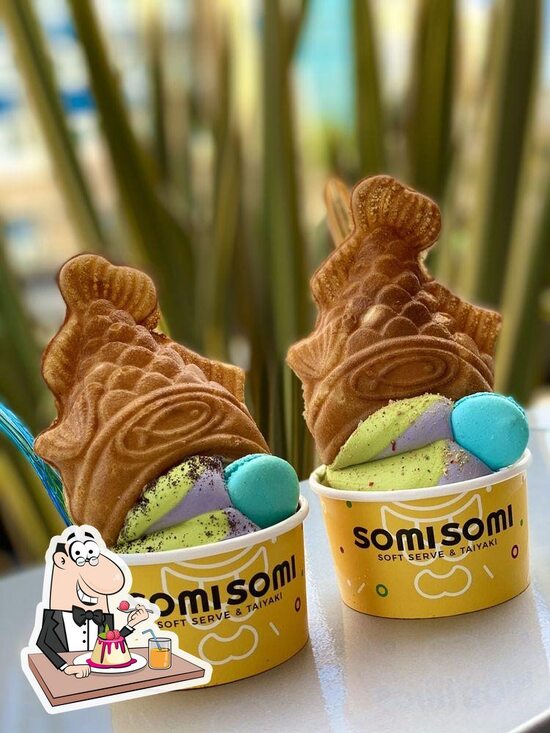 Menu at SomiSomi desserts, Santa Clara