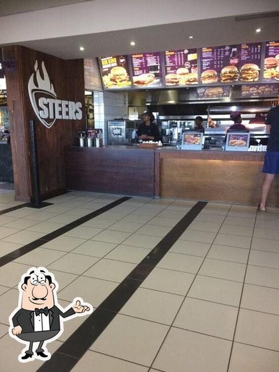 Menu at Steers restaurant, Cato Ridge