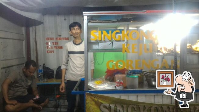 Menu at Singkong Keju Benhil restaurant, Central Jakarta