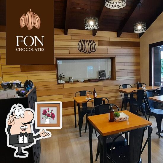 Menu at Fon Chocolates y Café, San Carlos de Bariloche