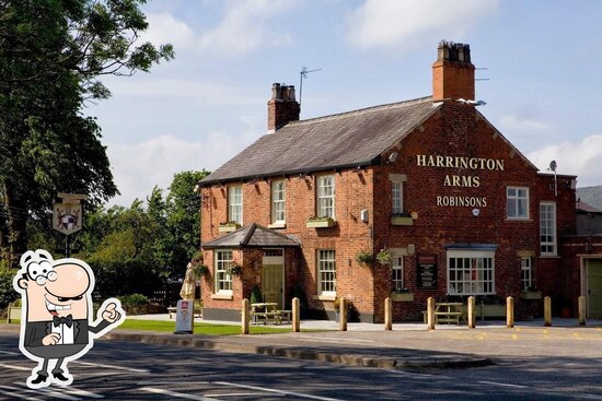Menu at Harrington Arms Bosley pub & bar, Bosley, Bosley