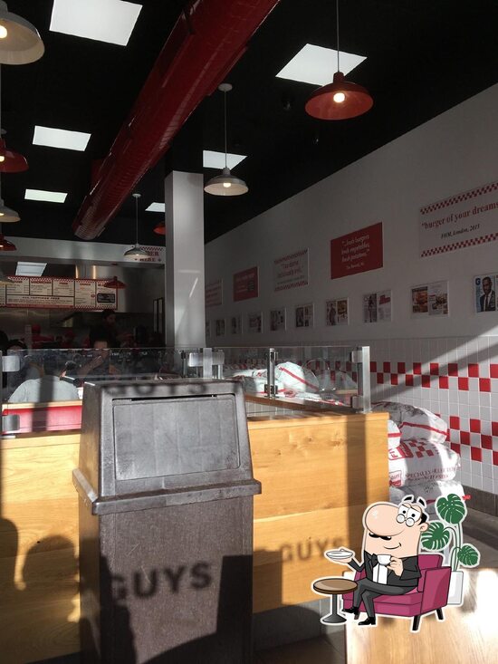 Five Guys Burgers and Fries Nottingham, Nottingham - Restaurant menu ...