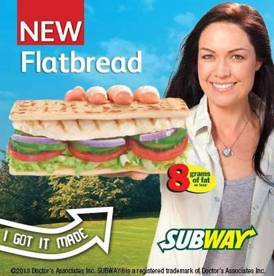 Menu at Subway UNSW, Kensington