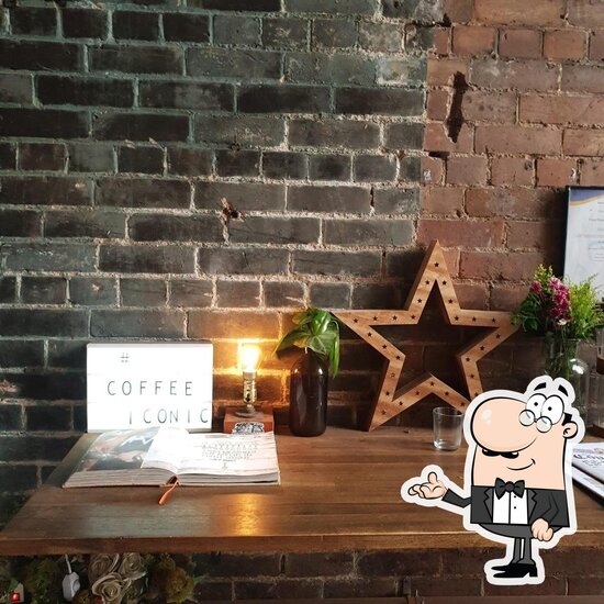 Menu at Coffee Iconic cafe, Brisbane City