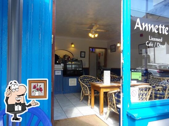 Menu at Annette's Cafe Diner, Abergavenny