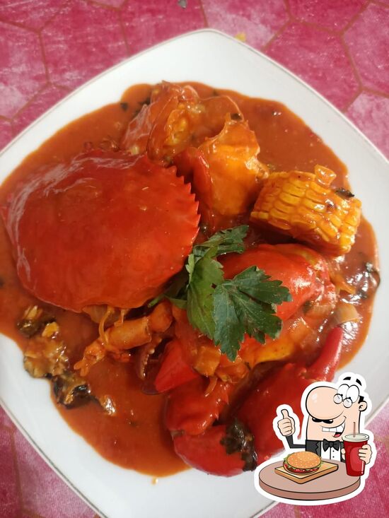 Menu at Cabang sate kacang Yen salido / cafe raja seafood, Painan