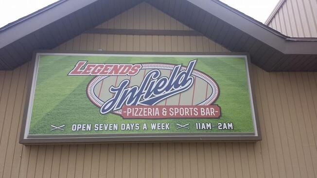 Menu at Infield pub & bar, Bradley