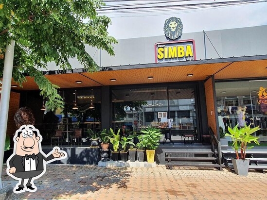 Menu at SIMBA cafe อ.ด่านช้าง, Dan Chang