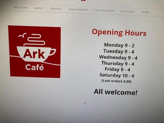 The Ark Café Community Coffee Shop, Marlow - Menú del restaurante, precios y reseñas