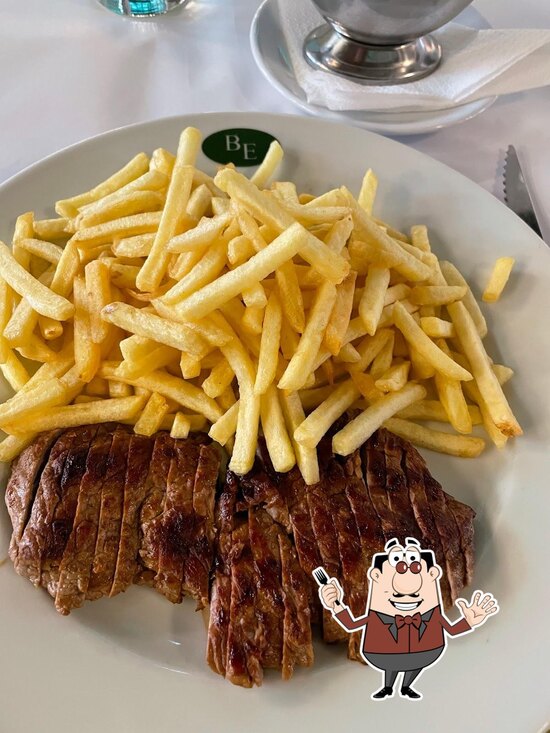 Menu em La Brasserie de L’Entrecôte restaurante, Lisboa, Av. Lusíada ...
