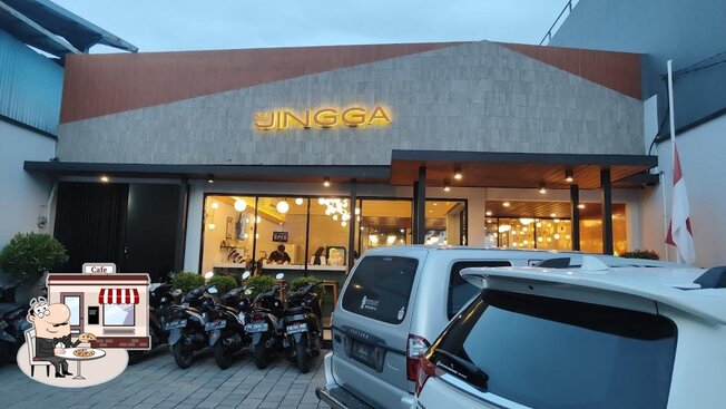 Menu at Ke Jingga restaurant, Semarang