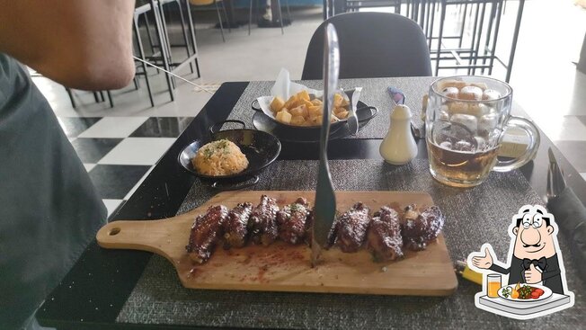 Menu au Kick Off pub et bar, Casablanca