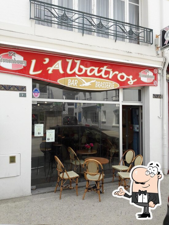 Menu at L'Albatros restaurant, Carnac