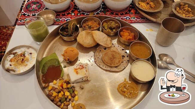Menu at Achija Gujarati Thal (SBR), Ahmedabad