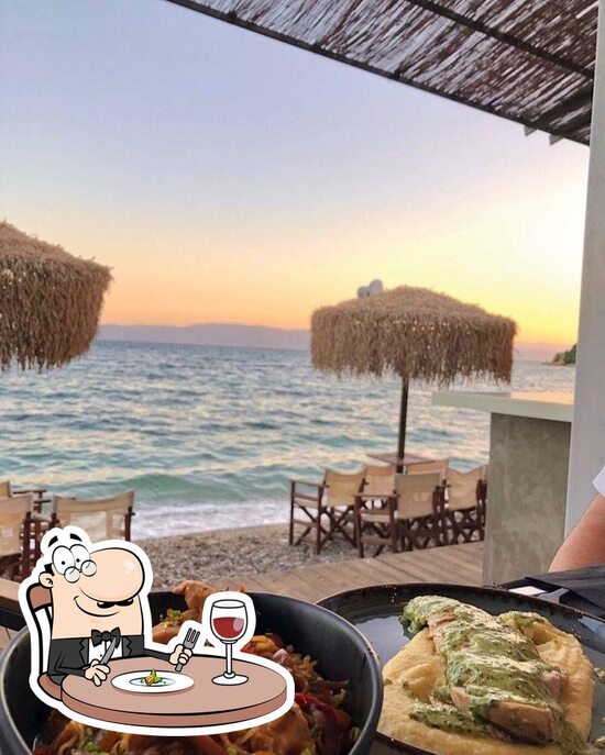 Menu at BALUSE seascape all day bar, Aliveri