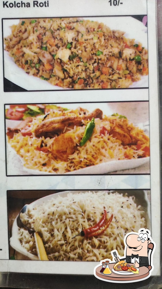 Menu at Al Mubarak restaurant, Manmad
