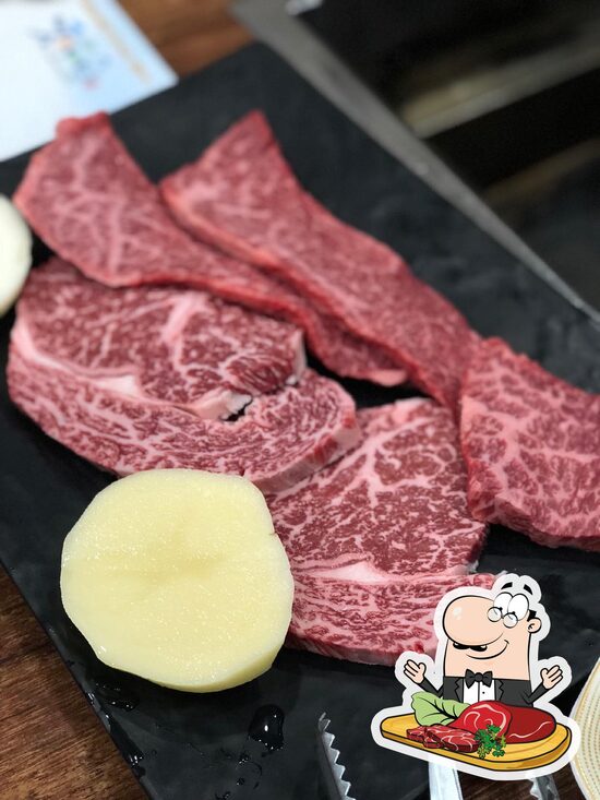 Menu at Noble BBQ, Pyeongchang-gun