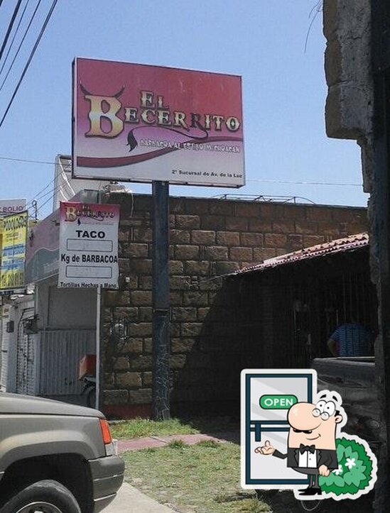 Carta de Barbacoa El Becerrito, Santiago de Querétaro, Av. de la Luz 497